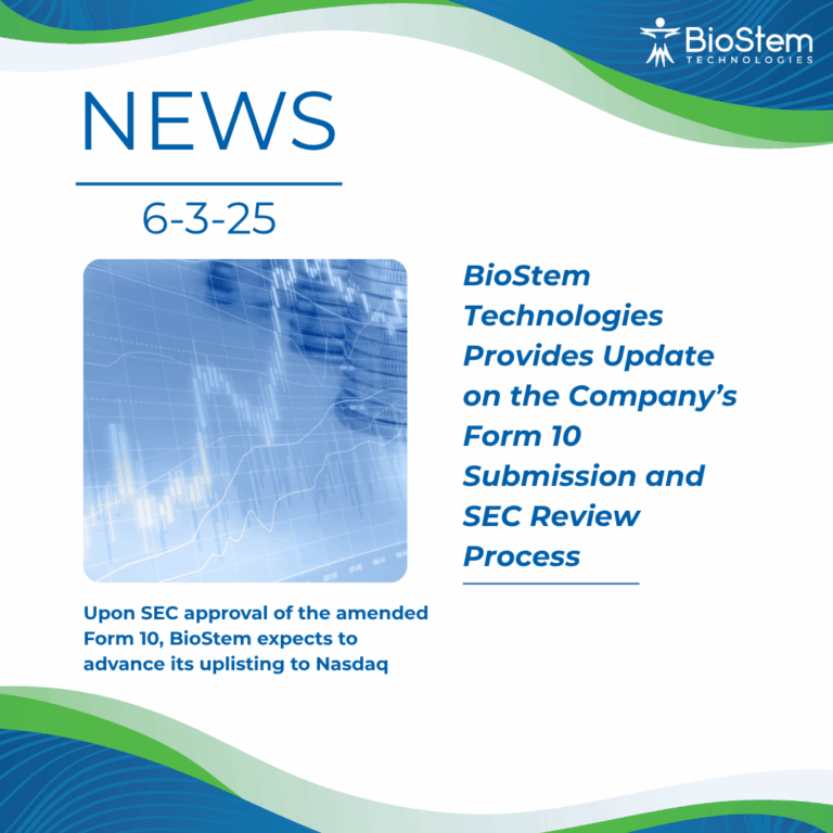 Home | BioStem Technologies