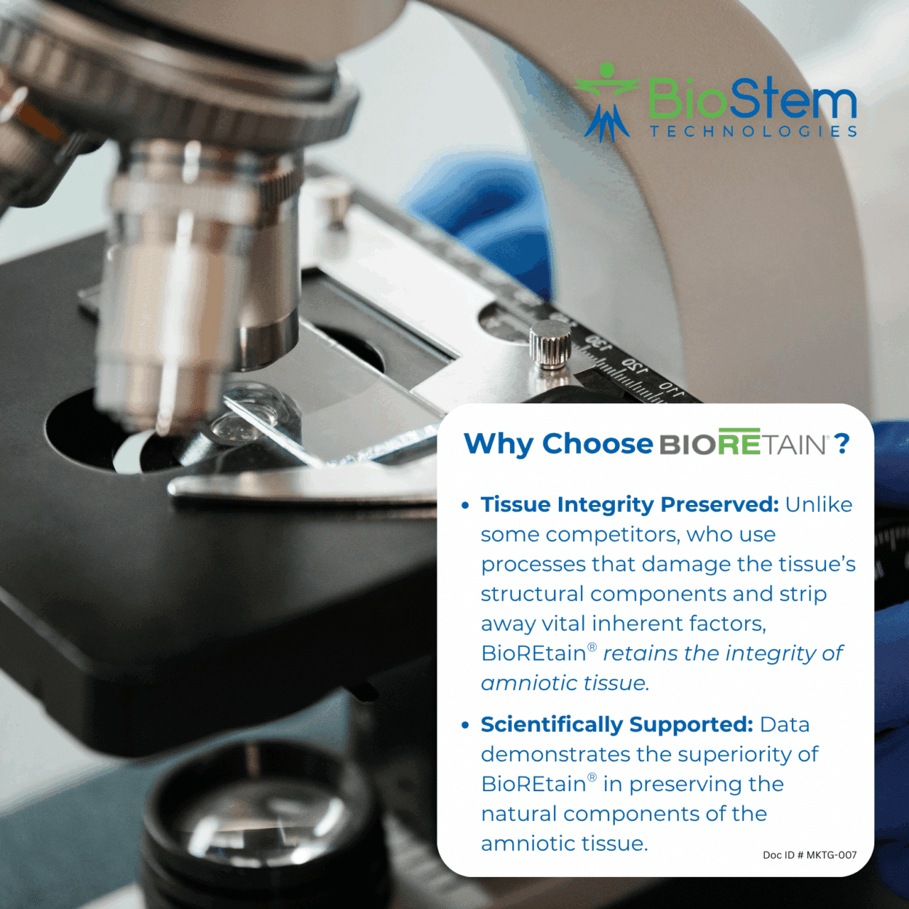Why the Way You Process Amniotic Tissue Matters in Wound Care | BioStem Technologies